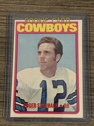 1972 Topps Roger Staubach RC #200 VG+++ | eBay