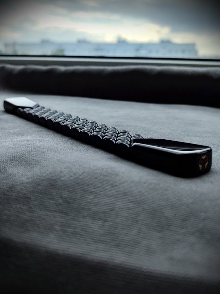 NEW Premium Flip Rosary "Mosaic style Pogon" Handcraft Ebonite CHETKI ...