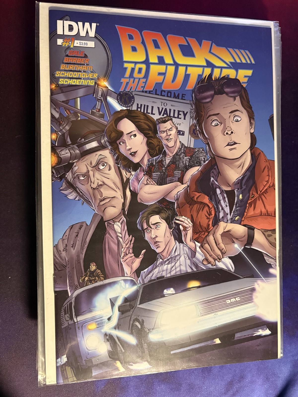 BACK TO THE FUTURE #1 Cover A 1st Print (IDW, 2015) GALE/BARBER ...