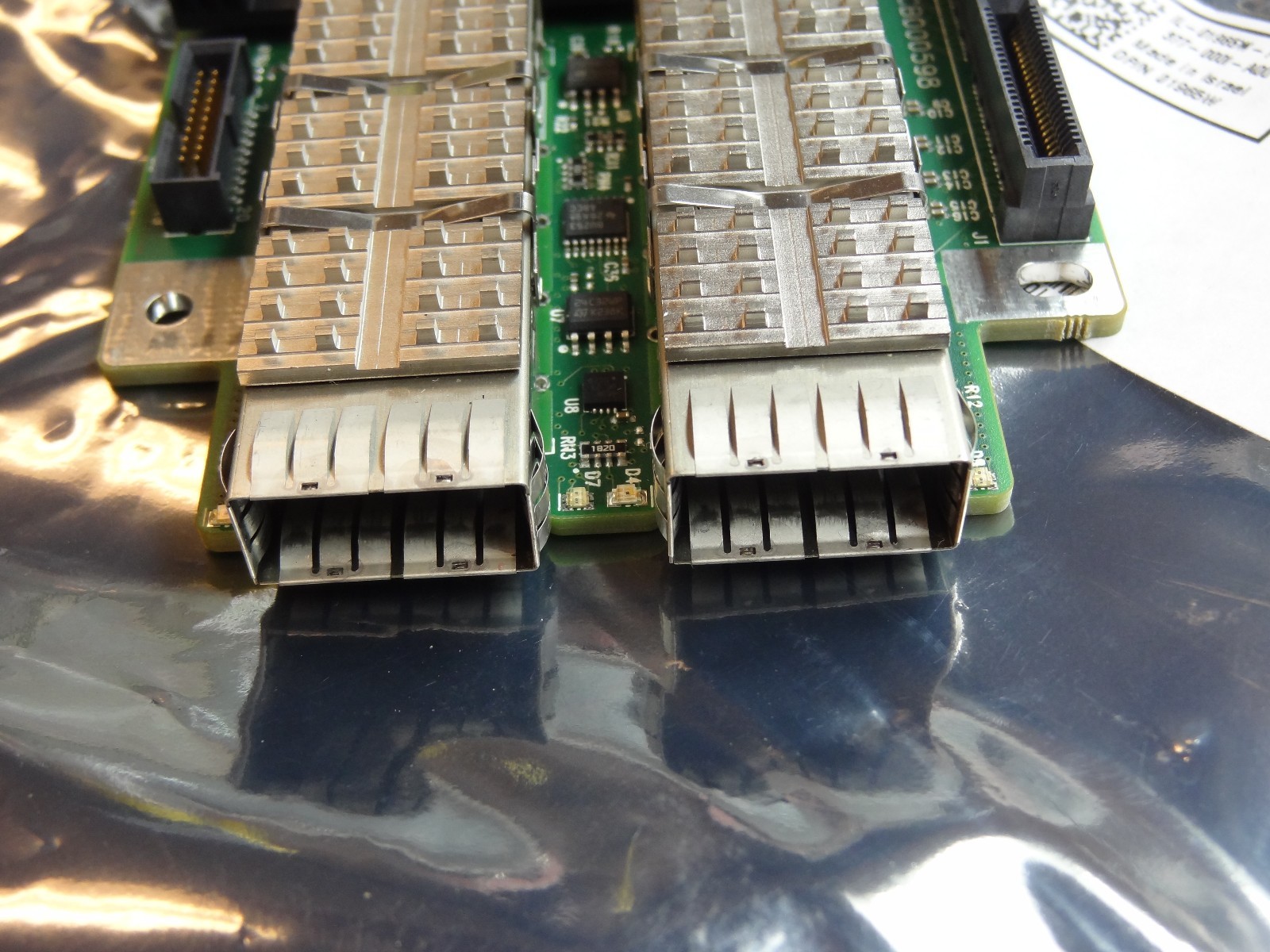 Mellanox Dell 1965W 2-Ports InfiniBand Switch MCX384A-BCAA 40Gb #TQ1763 ...