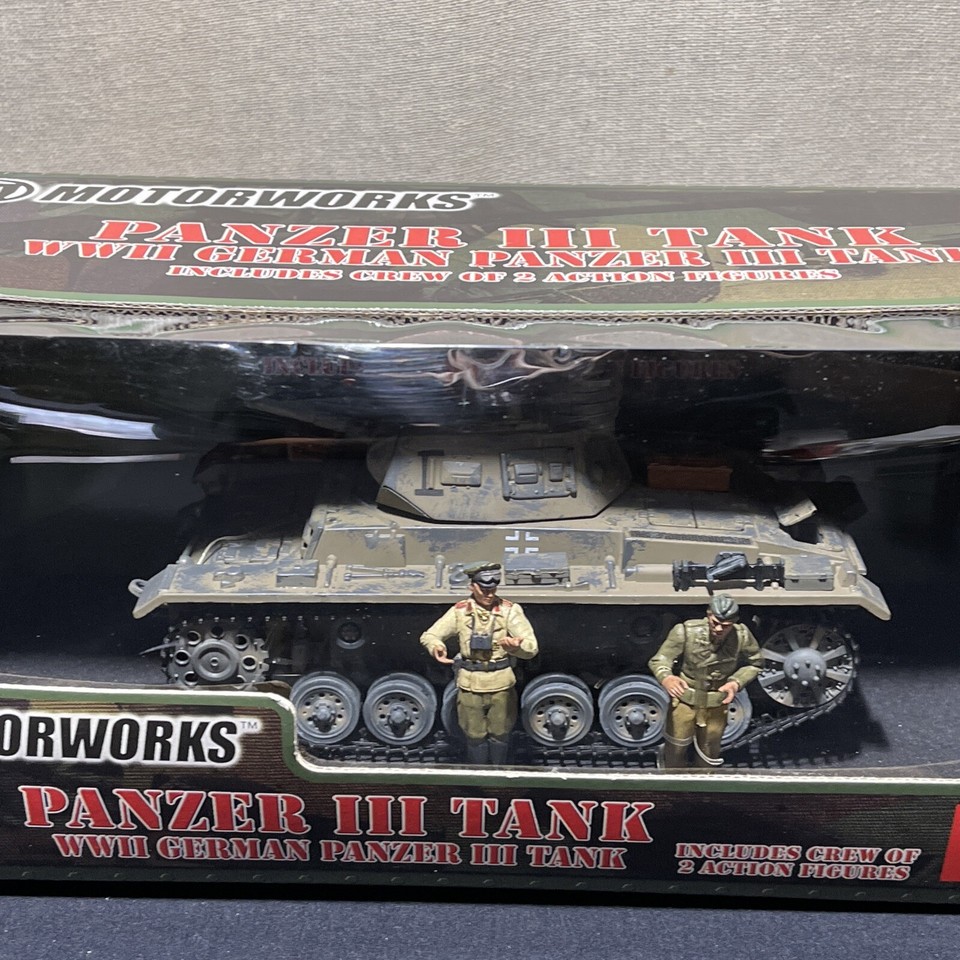 Motorworks Ultimate Soldier 1/32 WWII German Panzer III Tank | eBay