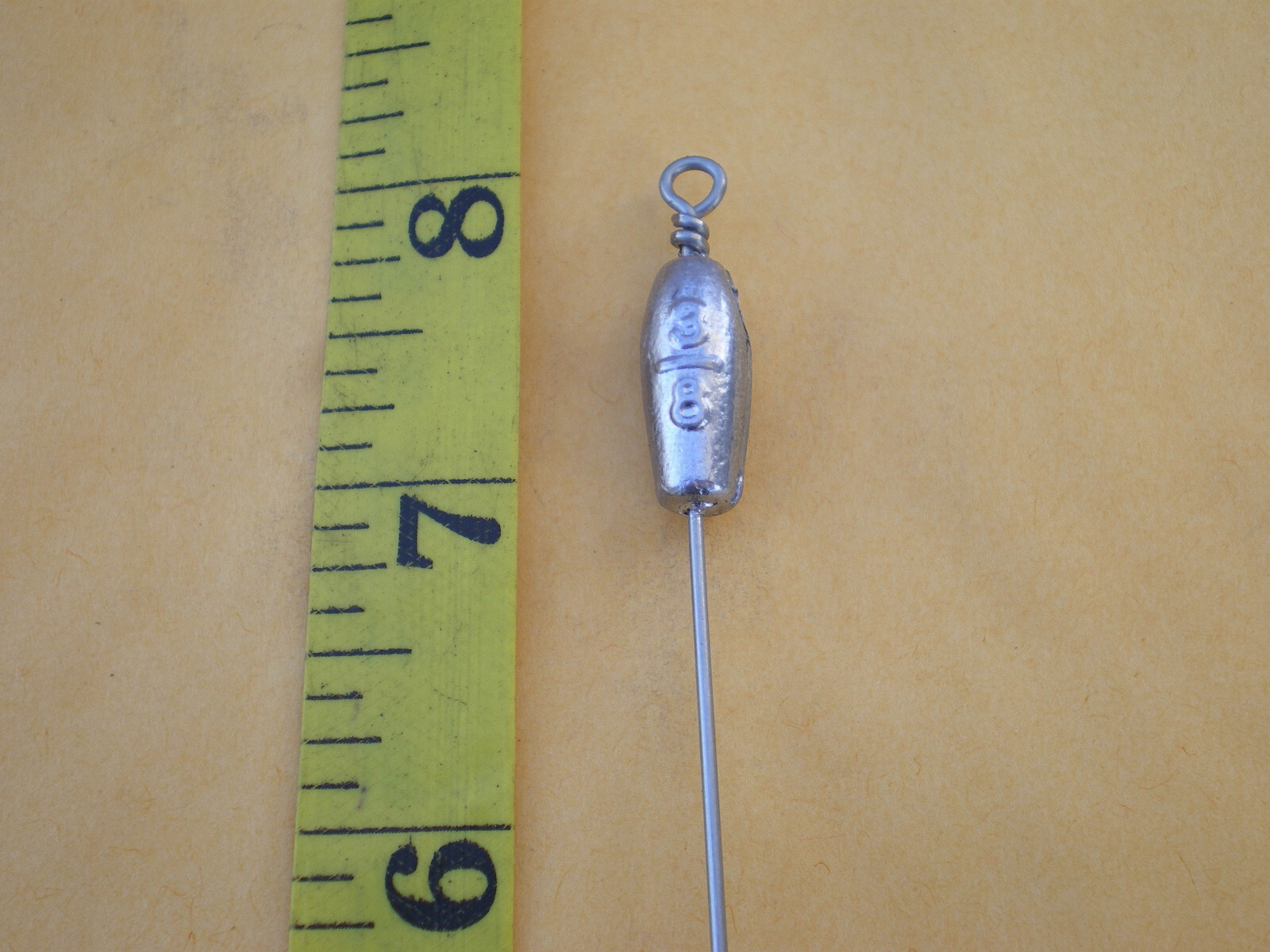 10 PCS. NO SNAG BOTTOM BOUNCER/TROLLING SINKER 2 OZ. S. STEEL WIRE .045 ...