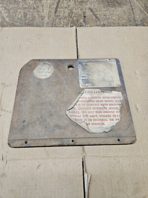 1968-1972 Corvette RH Passenger Side Rear Jack Compartment Door FIBER ...