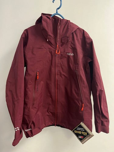 Rab Kangri Gore-Tex Hard Shell Women's Jacket Burgundy- Large | eBay