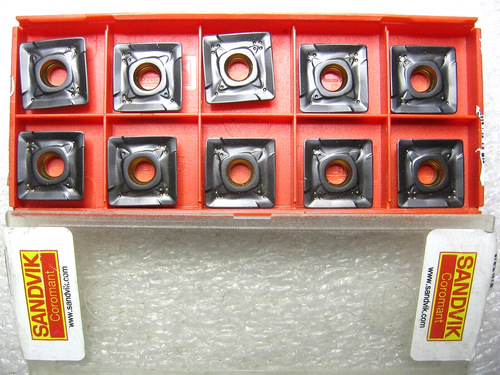 Qty. 10) Sandvik 490R-140408M-PH Grade 4220 Carbide Milling Inserts | eBay