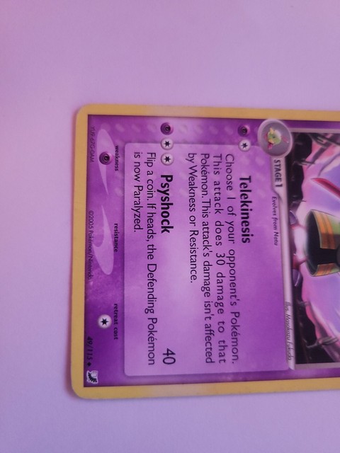 Pokémon TCG Xatu EX Unseen Forces 49/115 Regular Uncommon for sale ...