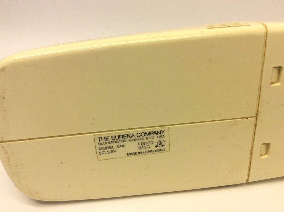 Vintage Used Rare Eureka Mini Mite Model 84A DC 3.6V Hong Kong Handheld ...