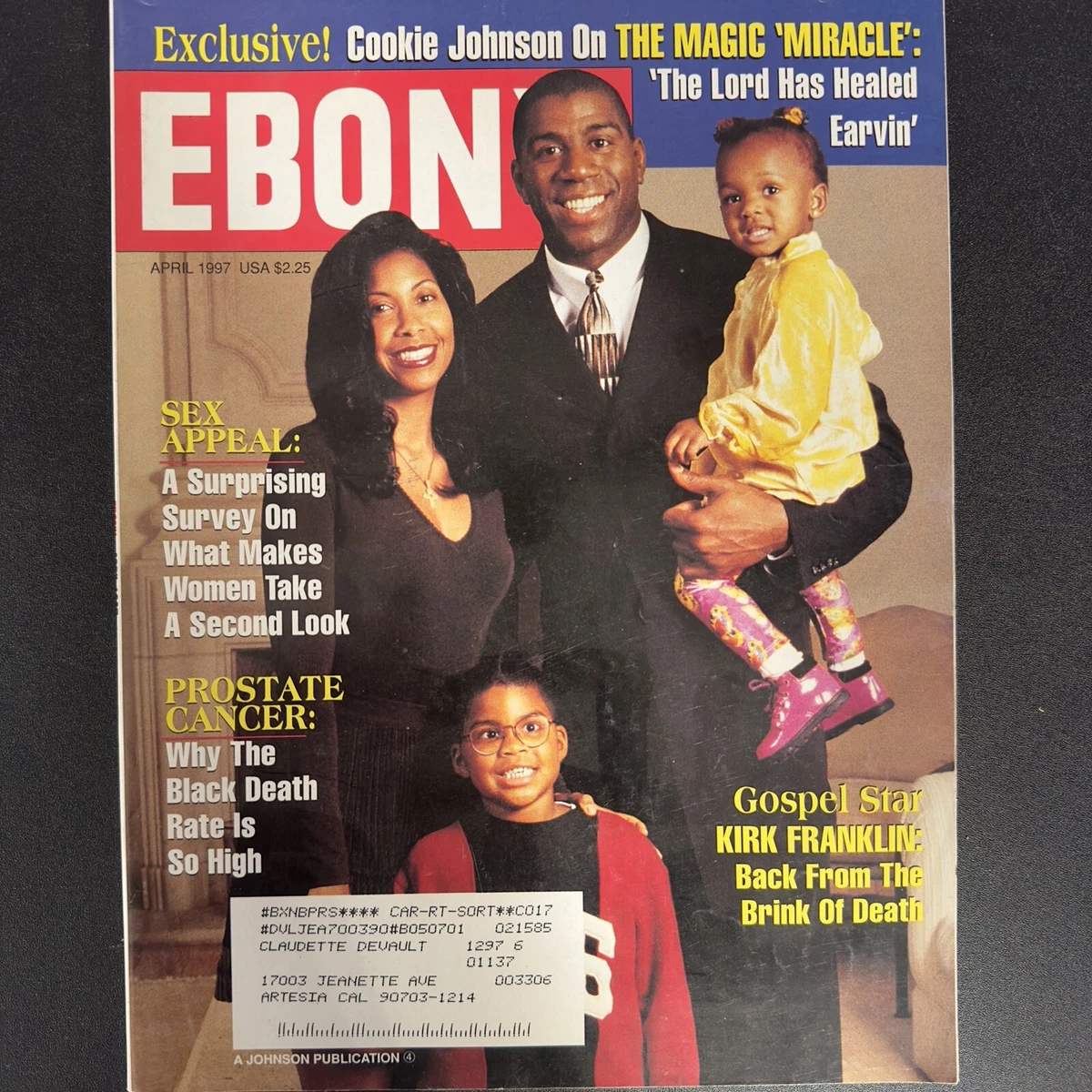 Magic Johnson Family