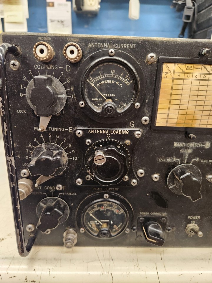 Collins COL-52245 Tube Radio Transmitter Ham Ship, Model TCS-12 | eBay