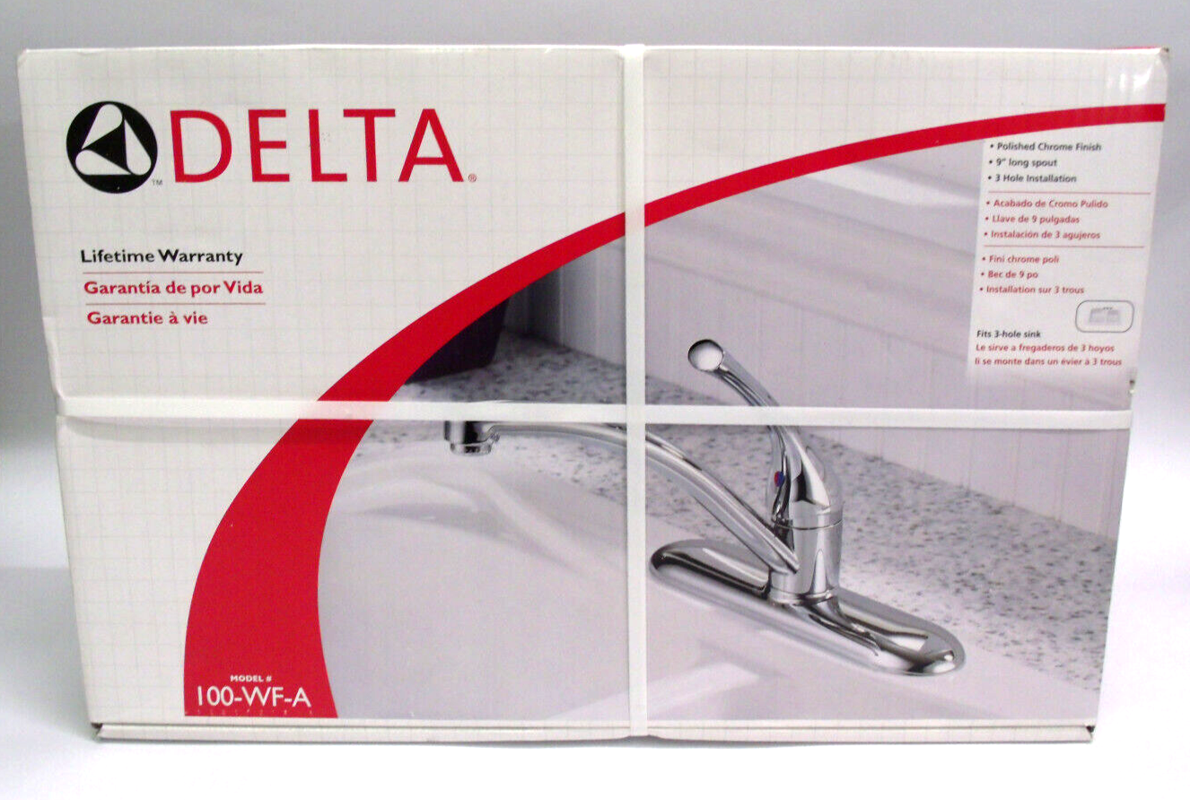 Delta Faucet Model # 100-WF-A - Brand New Sealed in Box | eBay