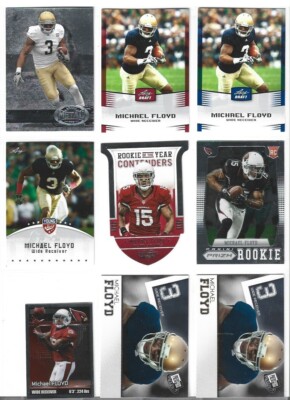 Michael Floyd Arizona Cardinals Notre Dame 30 card 2012 RC lot-all ...