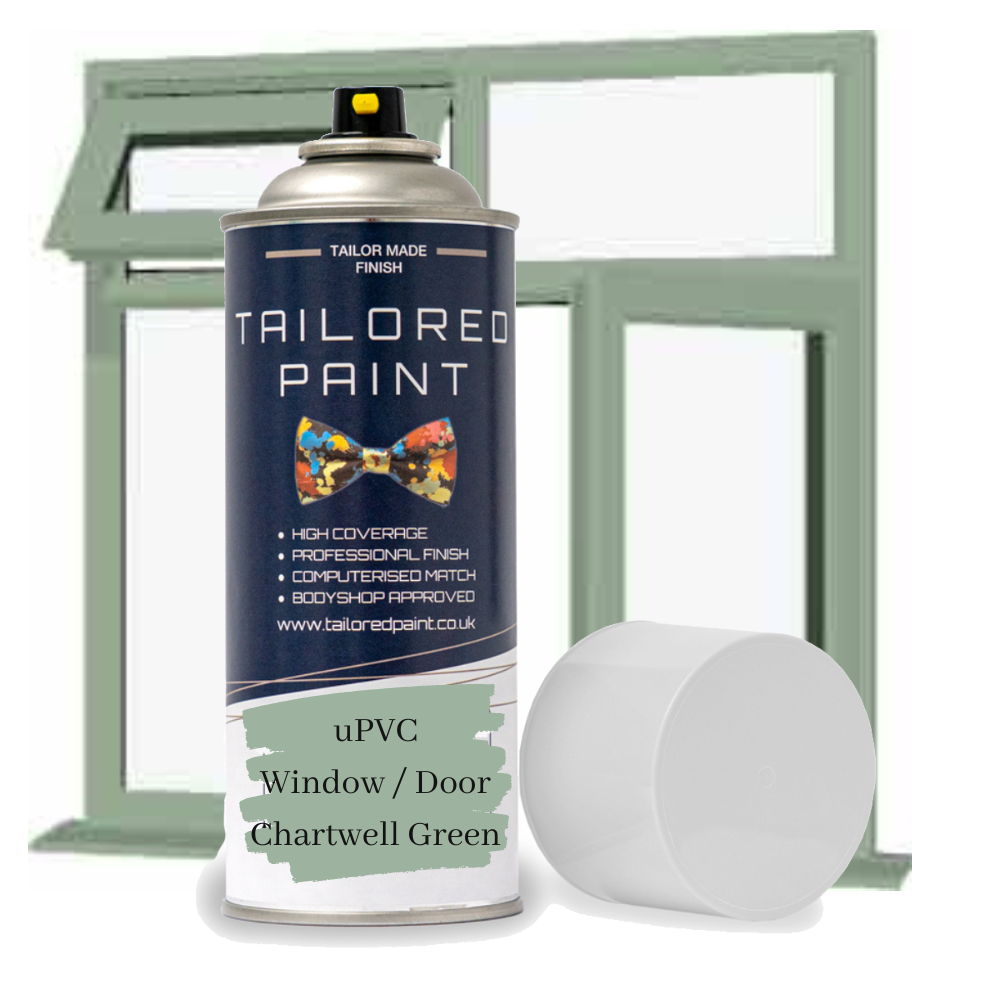 uPVC Aerosol Spray Paint Chartwell Green Windows Doors Plastic Cladding ...