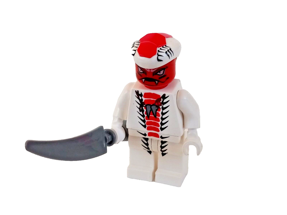 Custom Lego Ninjago Fangpyre Bundle: Fangdam & Snappa; Red Snakes ...
