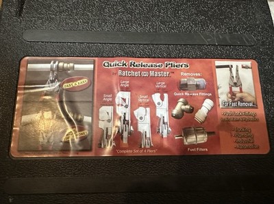 Ratchet Master Quick Release Pliers 4 Pc | eBay