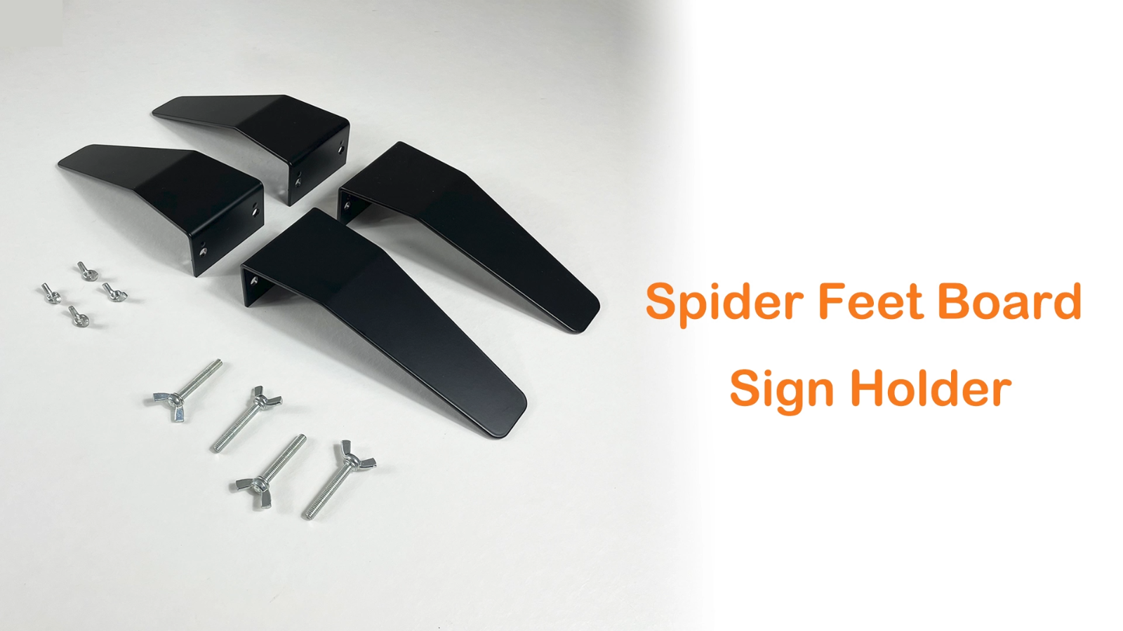 ( 16 PCS )Spider Feet Board Standing Display Sign Holder Stand (Base ...