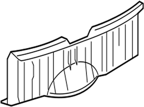 58387-52040-C0 Toyota Plate, rear floor finish 5838752040C0, New ...