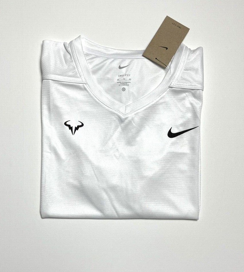 Nike Court Rafa Nadal Challenger XLARGE Black White Dri Fit Dry DD8547 ...