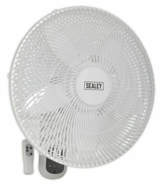 Sealey 18" 3-Speed Wall Fan with Remote Control (SWF18WR) for sale ...