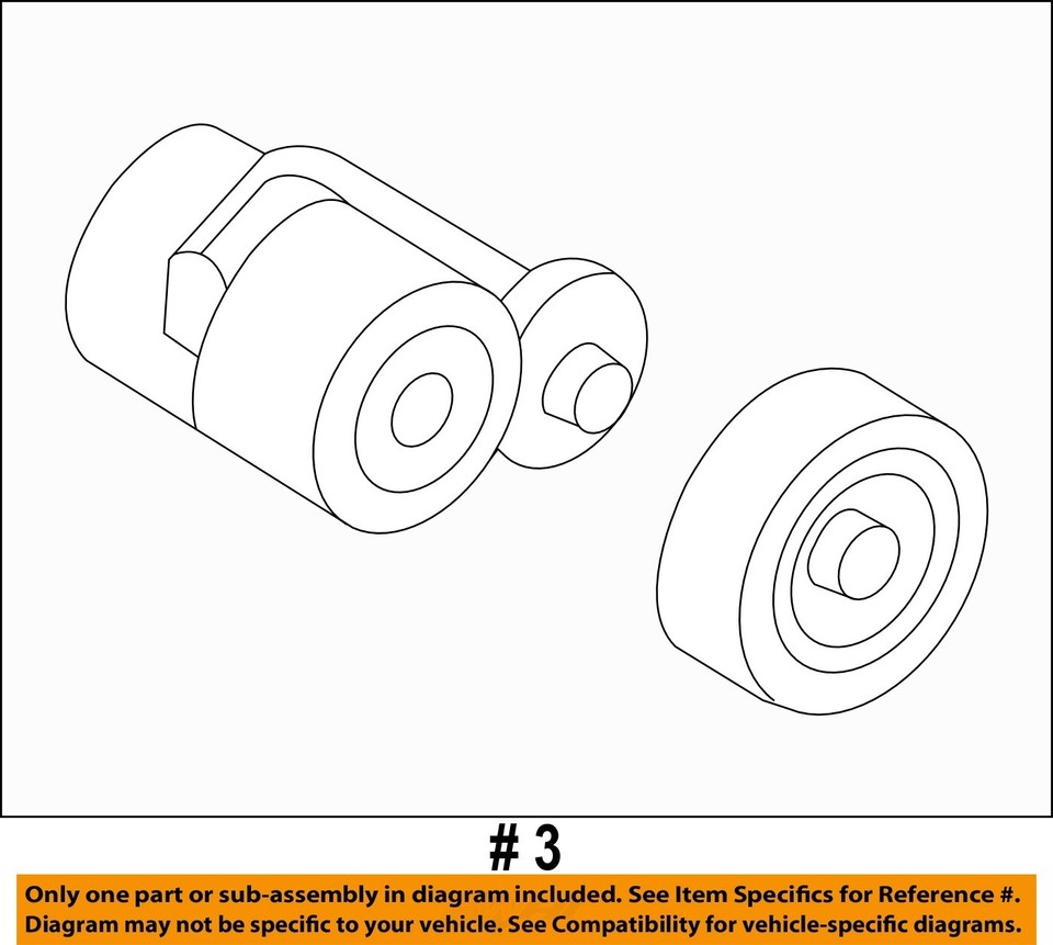 KIA OEM 14-15 Sportage-Serpentine Fan Belt Tensioner 252812G000 | eBay