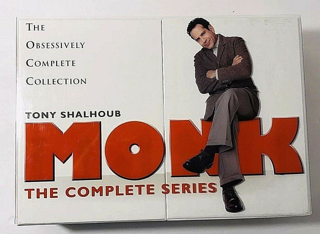 Monk: The Complete Series (DVD, 2010, 32-Disc Set, Limited Edition With ...