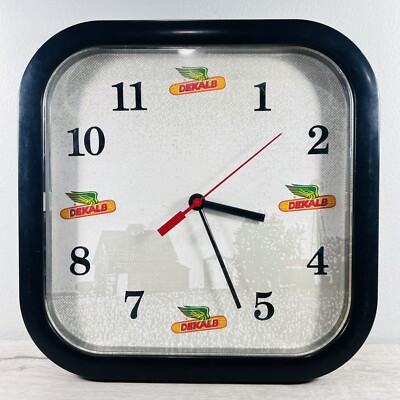 Dekalb Seed Feed Farm Garage Agriculture Advertising Wall Clock Sign 10 ...
