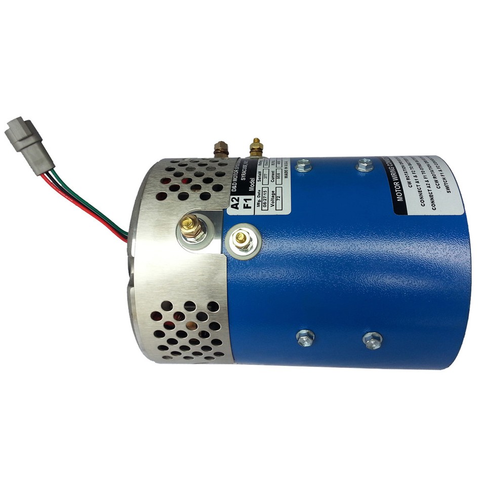 GEM Car High Torque Motor - 170-514-0001C - 18 mph - 72V - 20 HP Peak ...