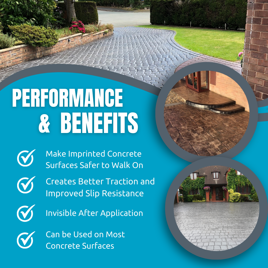 SmartSeal Anti Slip Concrete Sealer Additive for Slippy Imprinted ...