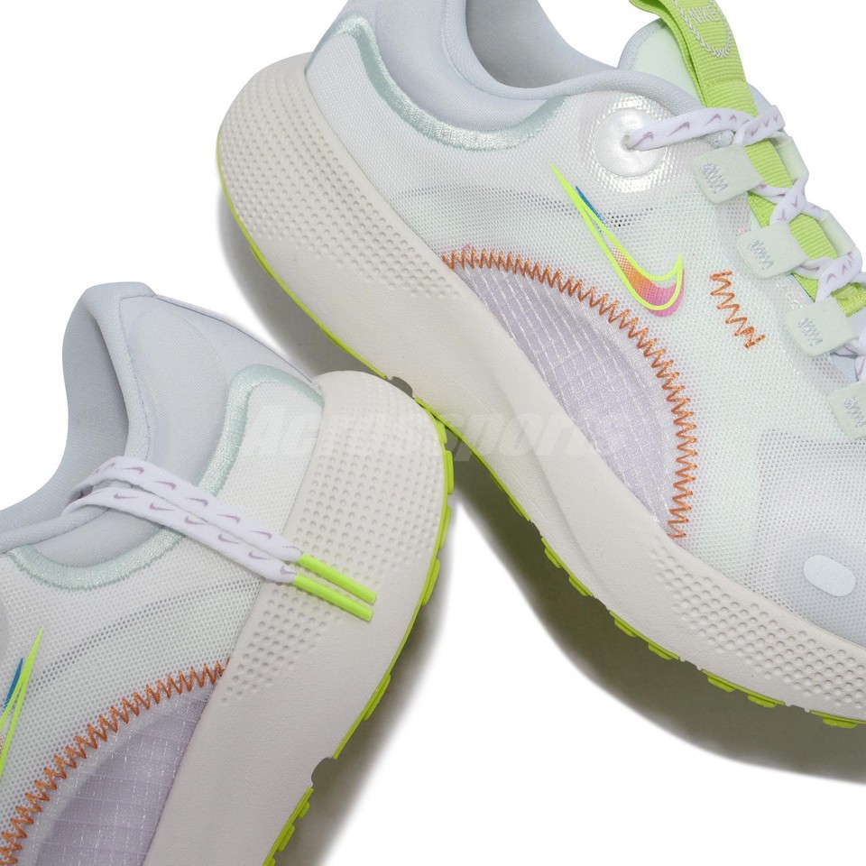 Nike Wmns React Escape RN PRM Summit White Green Women Running Shoes ...