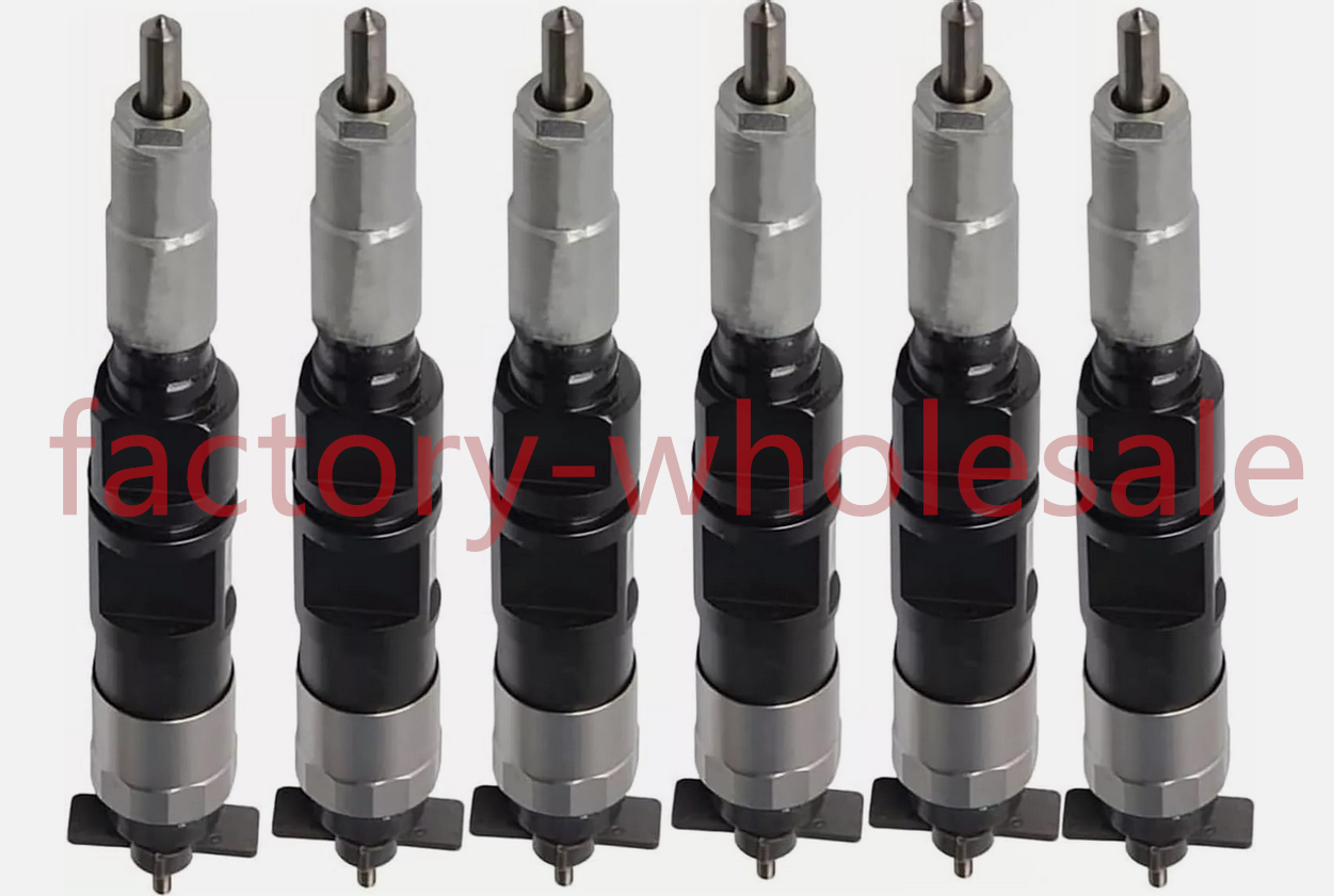6PCS DZ100218 Fuel injector for John Deere 6068 Engine 210G Excavator ...