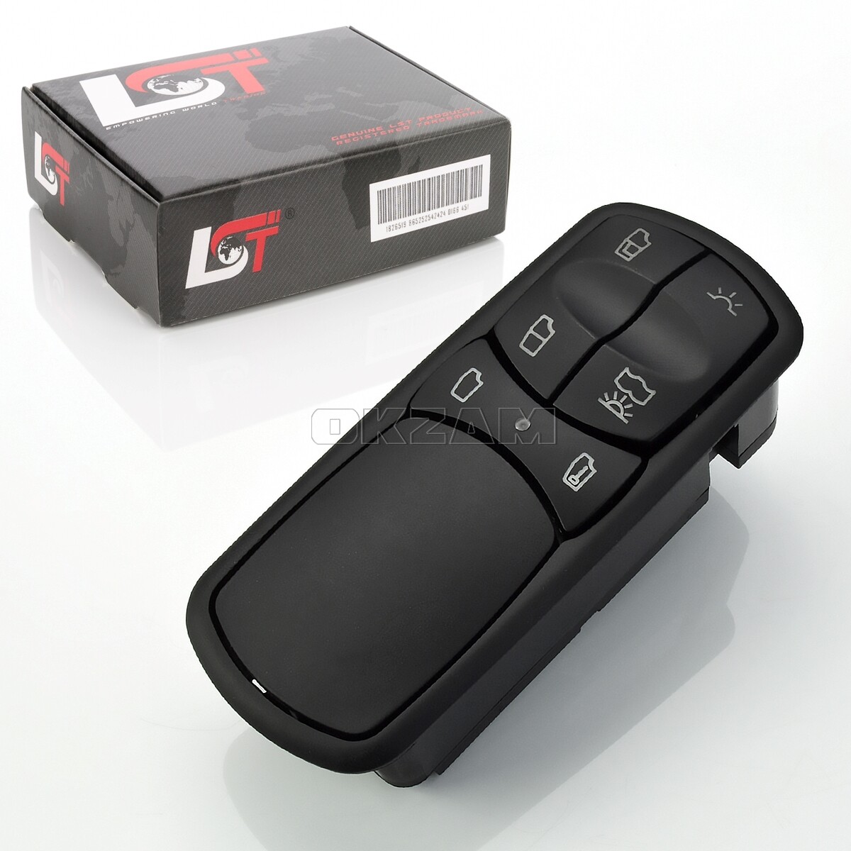 WINDOW SWITCH UNIT FRONT LEFT PASSENGER FOR MERCEDES-BENZ TRUCK ACTROS ...