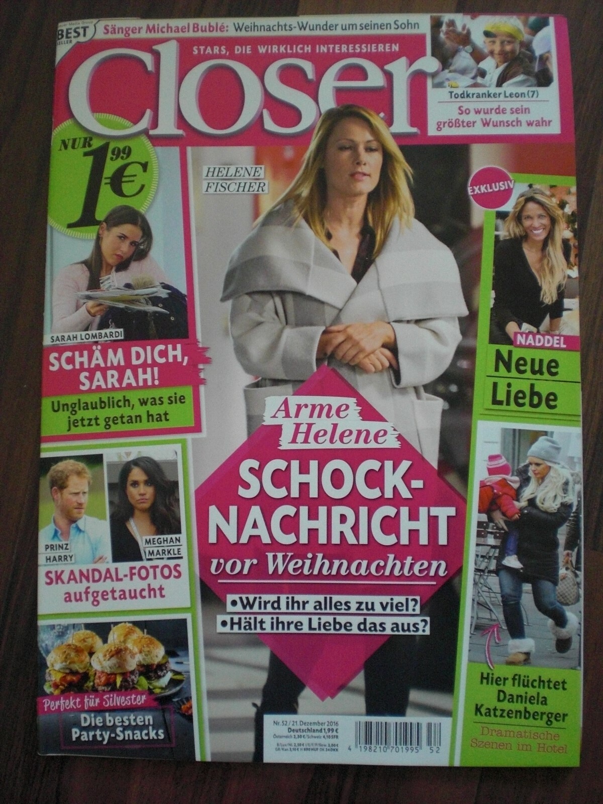 Closer Helene Fischer Angelina Jolie Barbara Eden Lady Gaga Prinz Harry ...