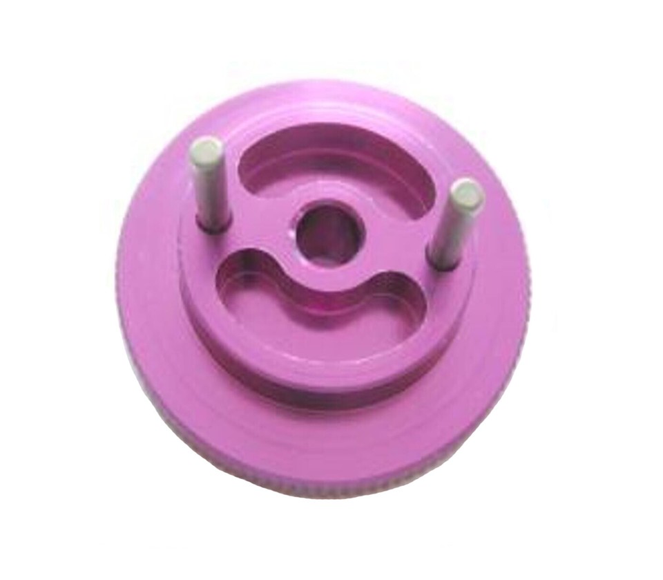 Aluminium Alloy Anodised Nitro Engine 2 Pin Clutch Flywheel 1/10 rc car ...