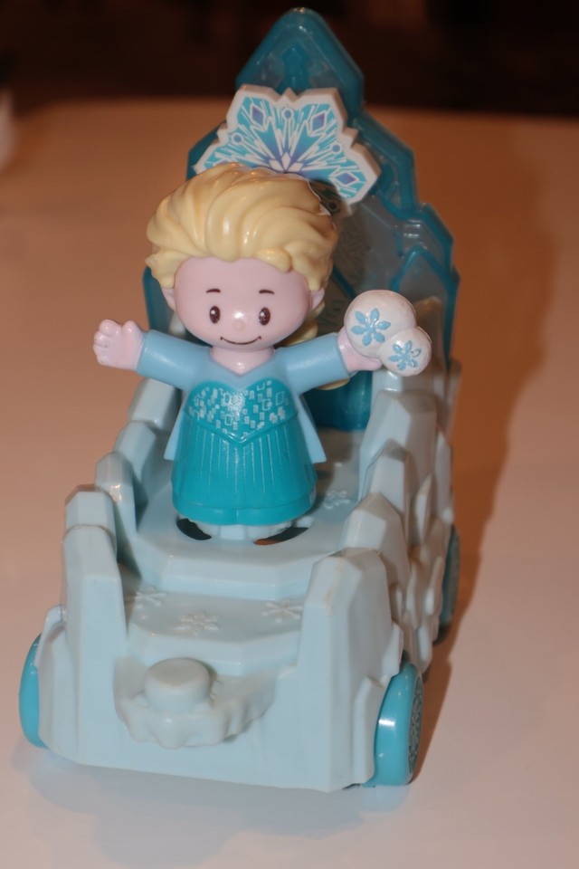 Fisher Price Little People Disney Princess Frozen Elsa Parade Train Ice ...