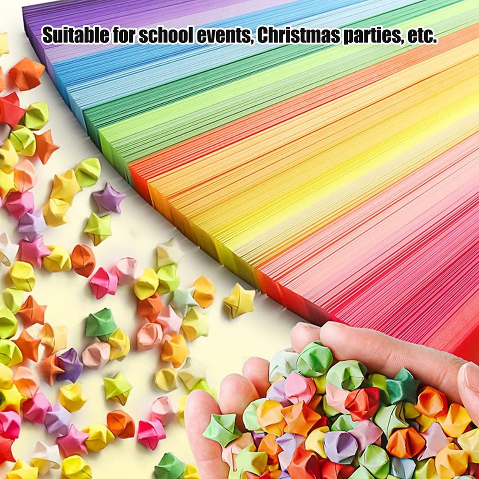 Colorful Origami Paper Double Sided Folding Paper 2700 Sheets 27 ...