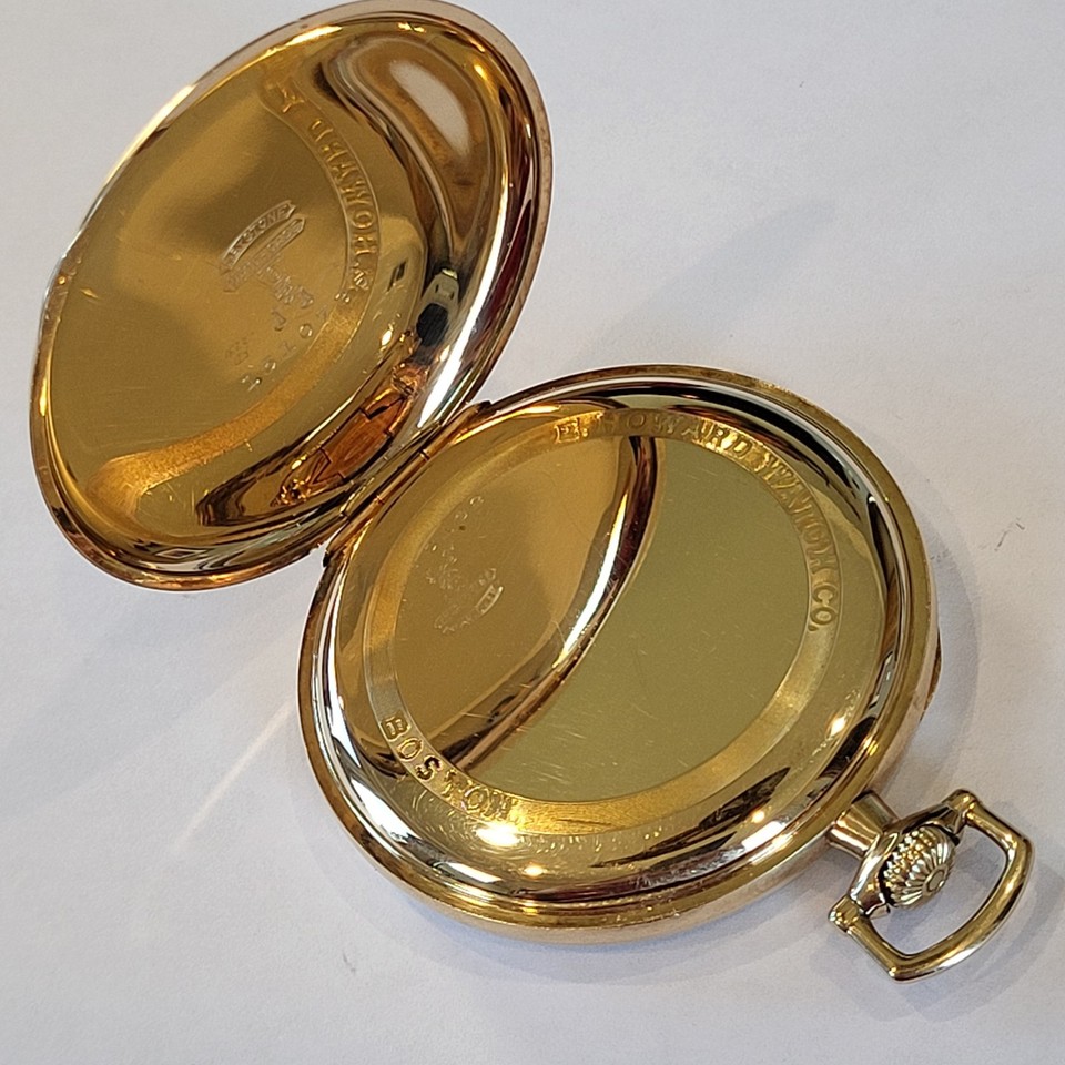 O95 1920 MINTY HOWARD SERIES 7 ORIGINAL 14k G. F. “EXTRA” CASE MODEL 1912! | eBay