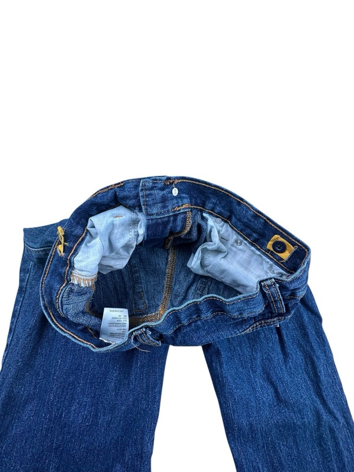 Cinch Jeans Boys 14R (27x28.5) White Label Blue Boot Cut Cowboy Rancher ...