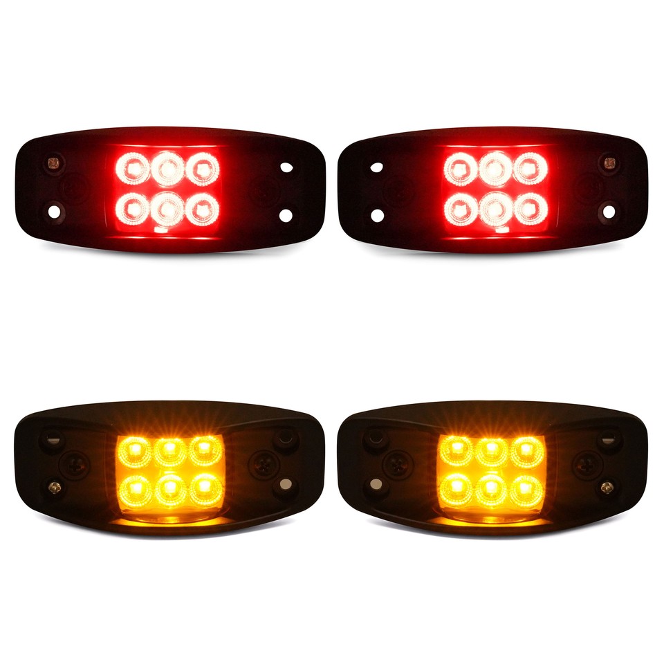 LED Side Marker Brake Turn Signal Lights Set For Military Trucks HUMVEE ...