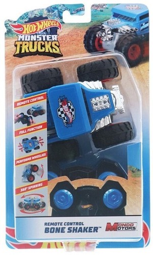 Hot Wheels Monster Trucks Remote Control Vehicle Bone Shaker RC Car ...