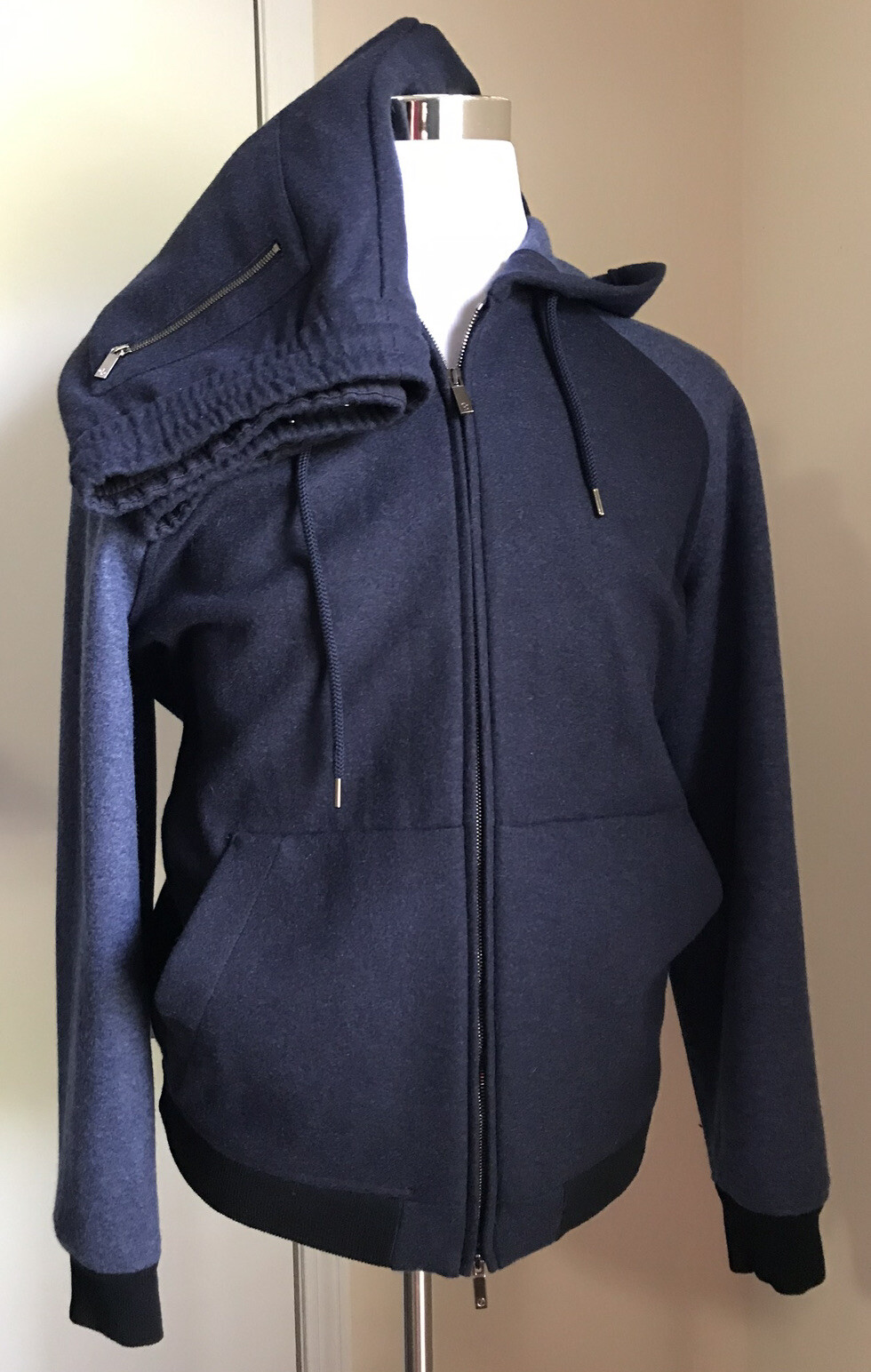 New $7690 Giorgio Armani Men Cashmere Track Suit Color Navy 38 US/48 Eu ...