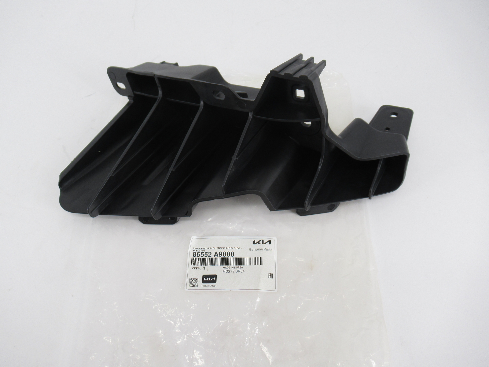 Genuine OEM Kia 86552 A9000 Passenger RH Front Bumper Grill Bracket 15 ...