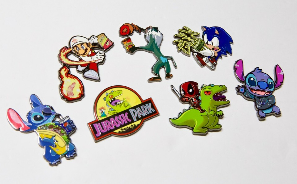 Powerline Disney Pin A Goofy Movie Enamel Lapel Cute Pins Powerline ...