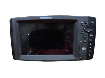 Humminbird 997C Head Unit With Mount- UNTESTED AS IS FOR REPAIR | eBay