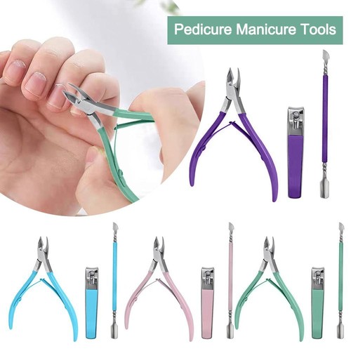 Durable Cuticle Trimmer Professional Nail Scraper Pedicure Manicure ...