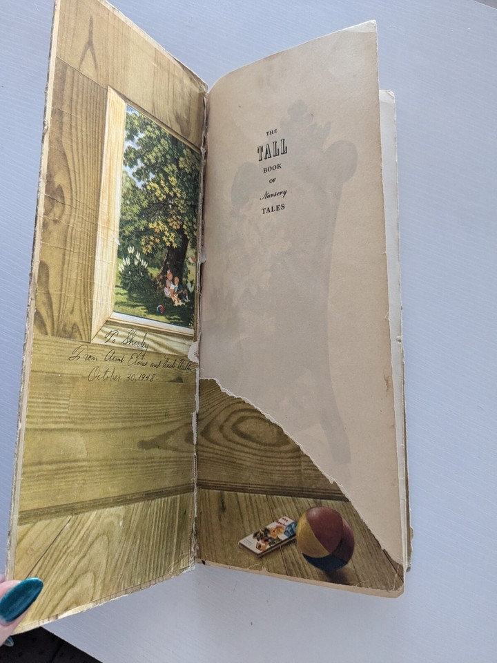 Vntg. 1944 "The Tall Book of Nursery Tales", Pictures by F. Rojankovsky ...