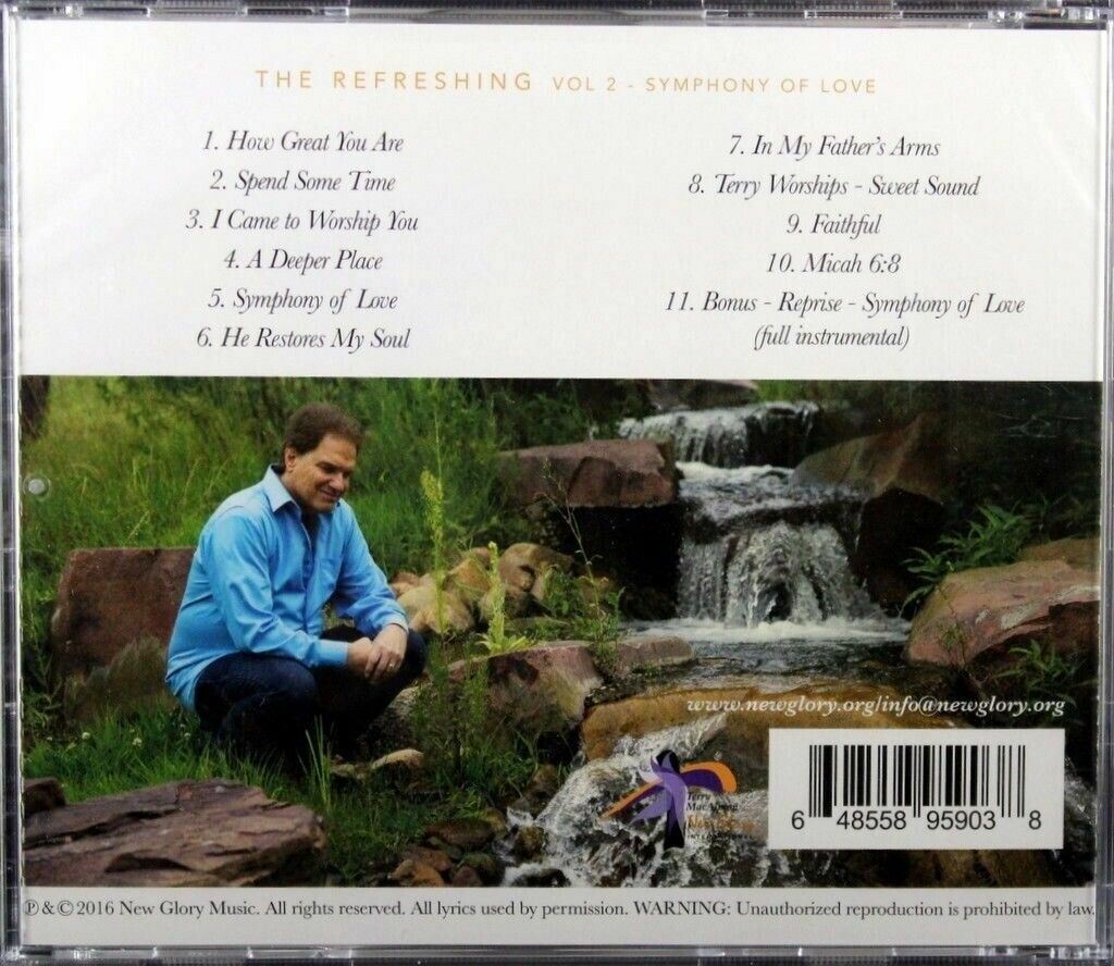 Terry MacAlmon The Refreshing Vol. 2 CD Symphony Of Love Devotional ...