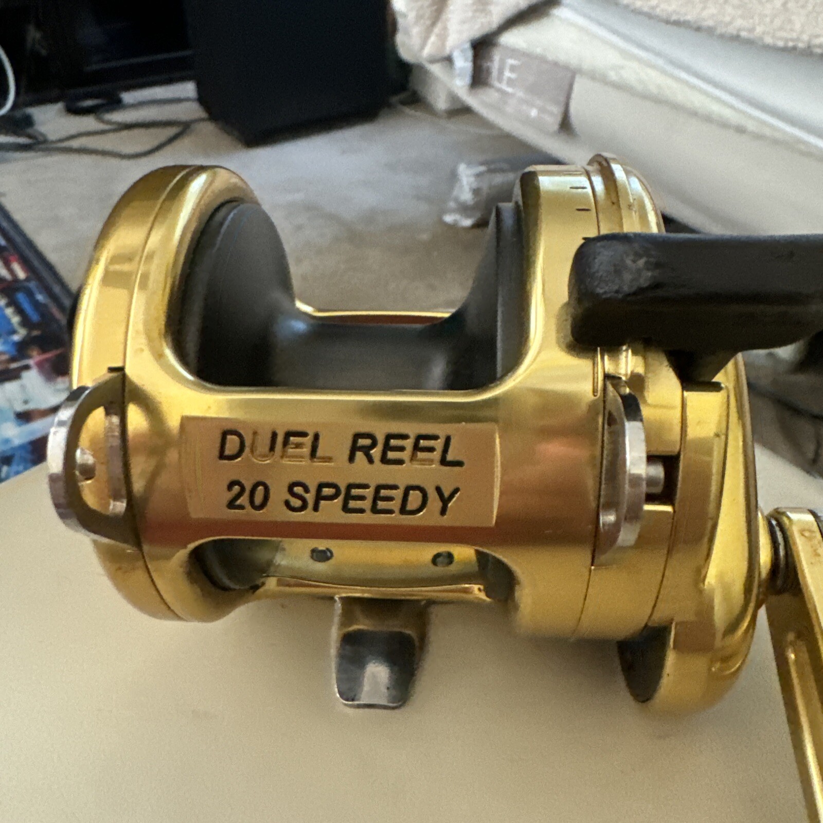Duel 20 Speedy High Speed 5.5:1 Fishing Reel...Nice 🎣 | eBay