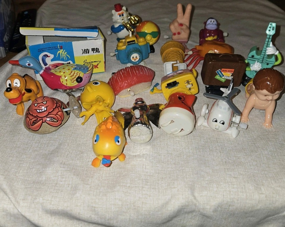 20 Vintage Wind-Up Toys All Working | eBay