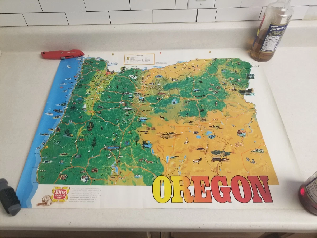 Portland Breweries Map