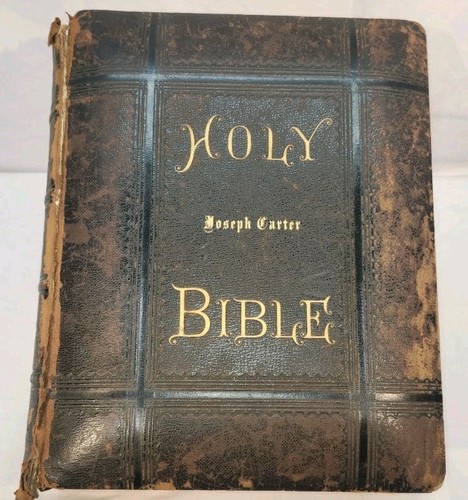 1800s vintage Holy Bible With The APOCRYPHA, The Psalms In METRE | eBay