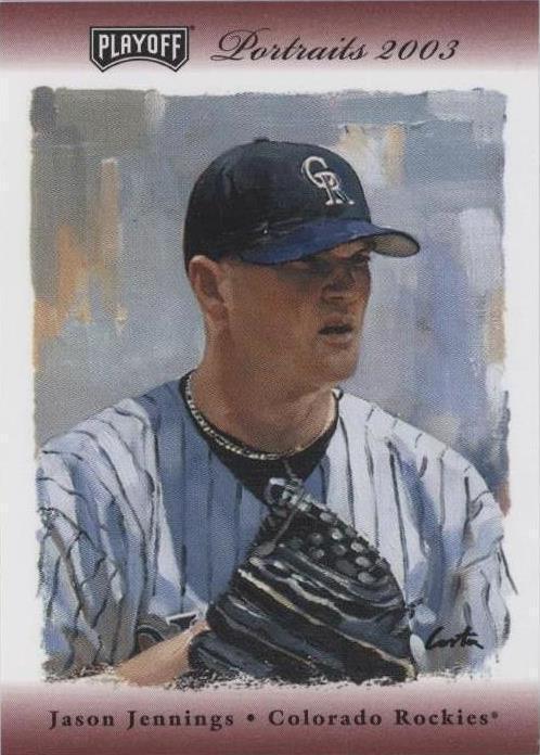 2003 Playoff Portraits - Jason Jennings #9 Red for sale online | eBay